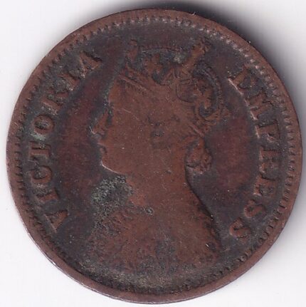 1/2 Pice of 1899 of Victoria Empress Copper Coin | RN Coins