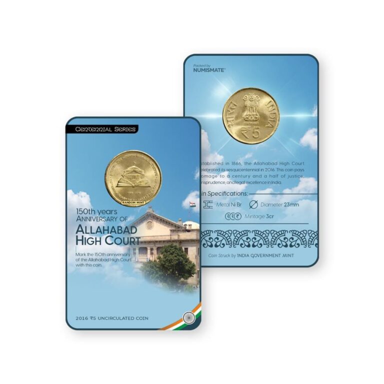 5 Rupees Blister packing of ICMR Unc Coin | RN Coins